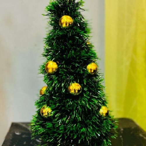 Xmas Artificial Grinch Decorated Tabletop Mini Tree Christmas Home ...