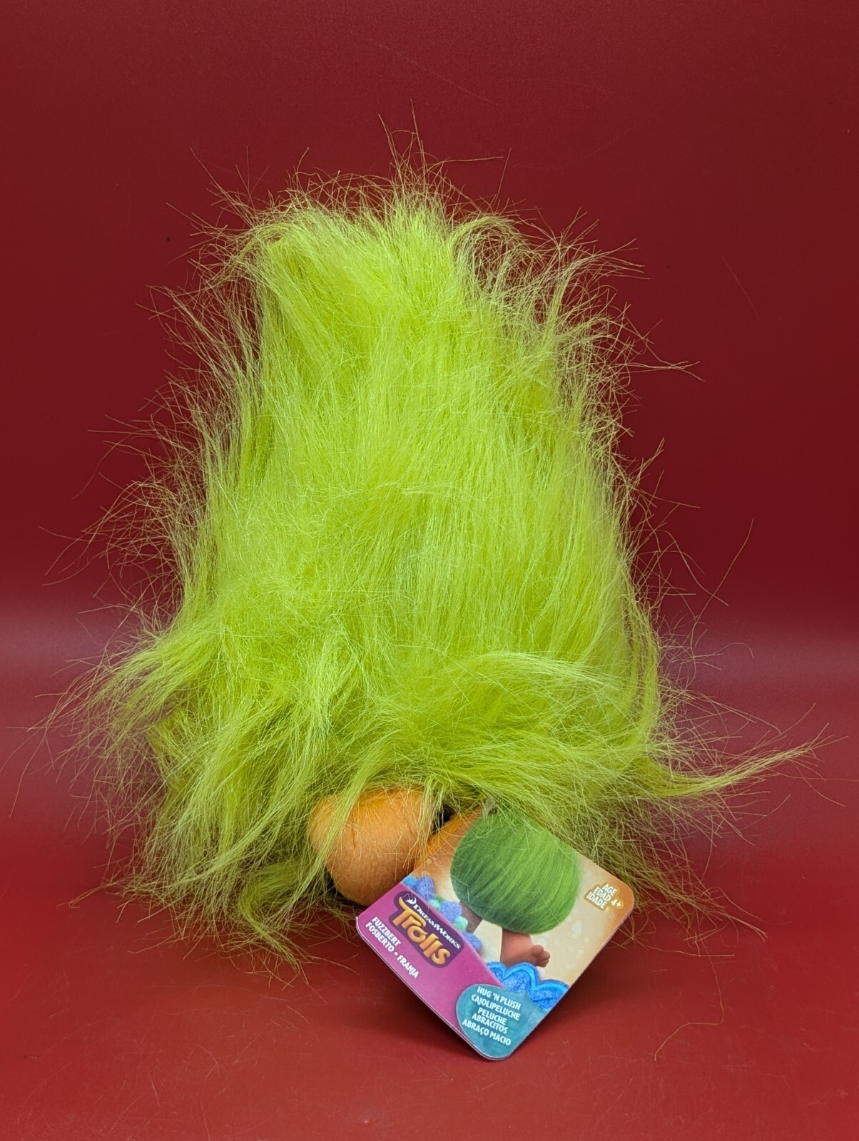 2016 Hasbro Dreamworks Trolls Hug 'n Plush Fuzzbert Stuffed Toy for ...
