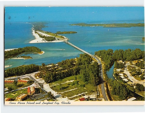 Postcard Anna Maria Island and Longboat Key, Florida | eBay