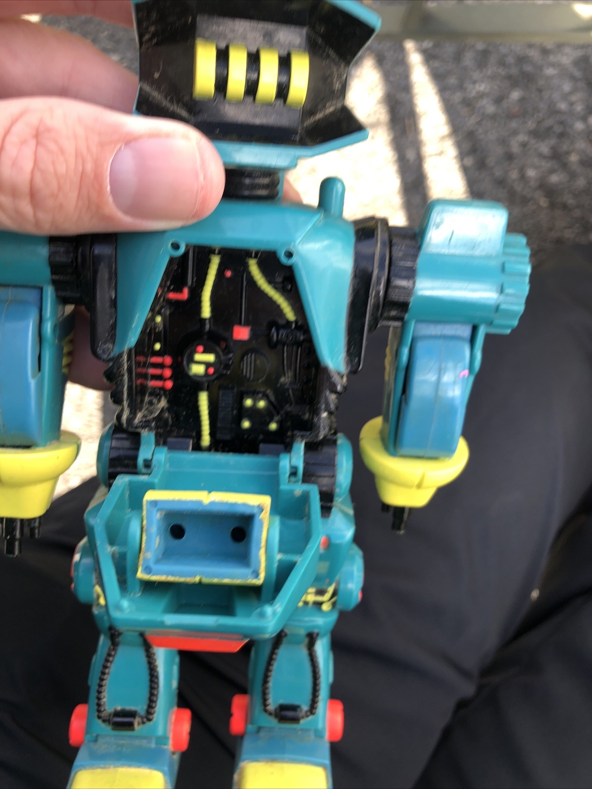 Vintage Lewis Galoob Toys Robot Action Figure ZBOT Tranzor 1992 | eBay