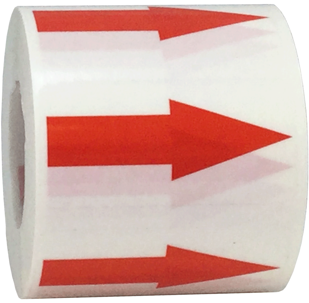 Transparent Removable Arrow Labels | 1 x 2 Inch | 500 Pack | Pick One ...