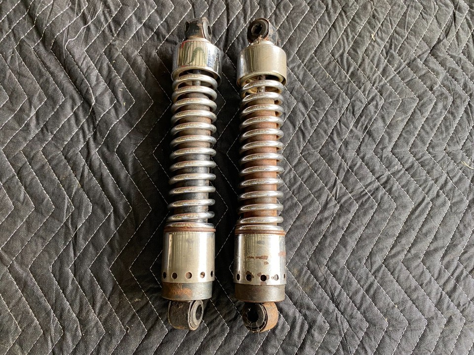 Harley Davidson Ironhead Sportster Rear Shocks | eBay