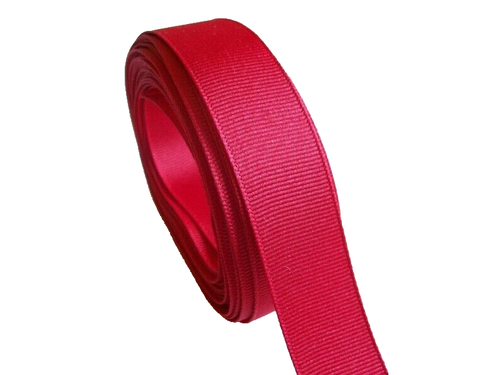 Red Grosgrain Ribbon 7/8 inch wide x 9 yards, Offray Brand Ribbon, Bin ...
