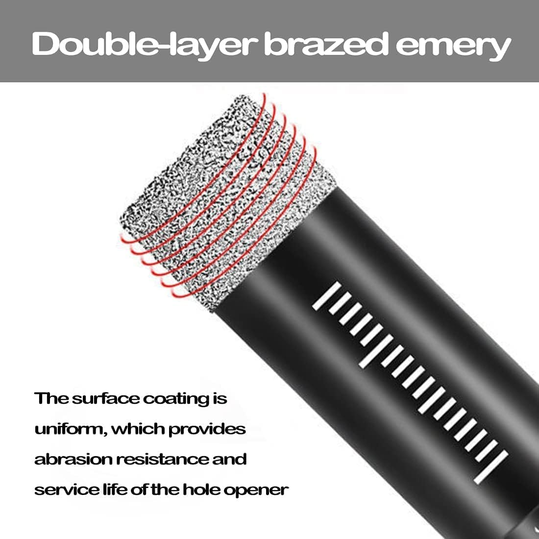 10pc 1/4 Black Dry Diamond Drill Bits Set 6mm Core Drill Bit for ...