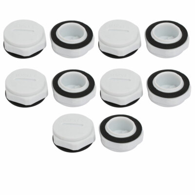 M20 Nylon Male Threaded Cable Gland Screw End Cap Cover Gray 10pcs | eBay
