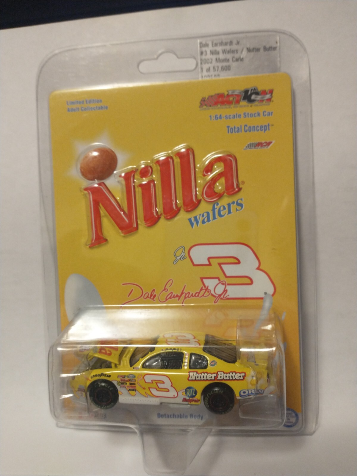 Action Collectables Nascar 1/64 diecast #3 Nilla Nutter Butter Dale ...