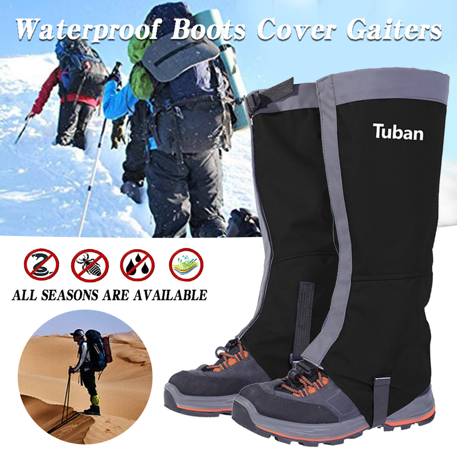 Anti Bite Snake Guard Leg Protecte Gaiters Cover Outdoor Waterproof ...