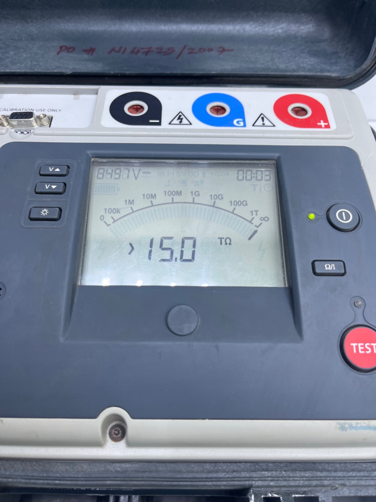 Megger MIT510/2 - 5 KV Insulation Resistance Tester | eBay