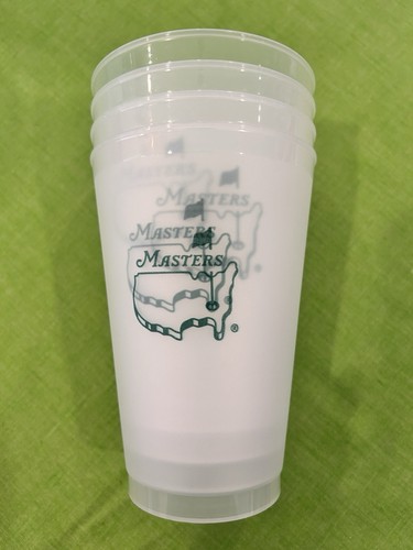 2024 Masters Tournament 20oz. Frost Clear Cups-set Of 4 | eBay