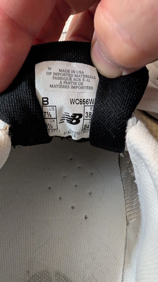 Size 7.5 - New Balance 656 White | eBay