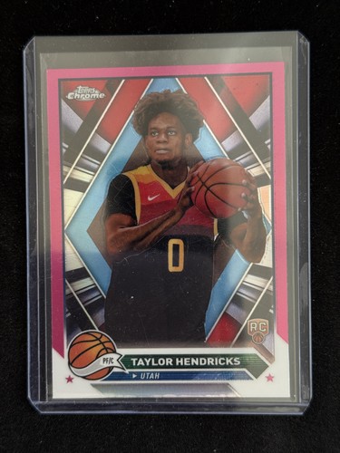 2023-24 Topps Chrome Taylor Hendricks Pink Refractors | eBay