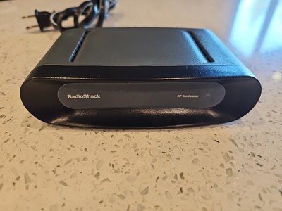 Radio Shack 15-2526 RF Modulator S-Video Composite Coaxial Adapter ...