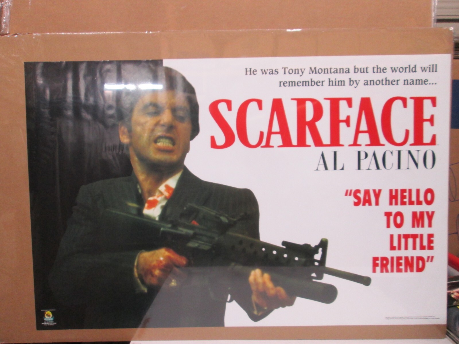 Scarface Say Hello To My Little Friend Wallpaper