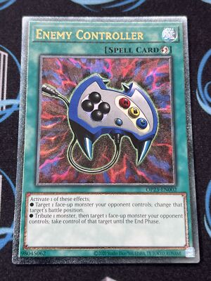 Yugioh Enemy Controller OP23-EN002 Ultimate Rare NM | eBay