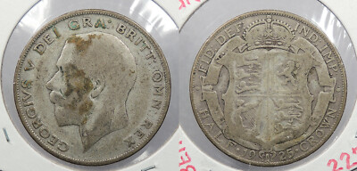 GREAT BRITAIN 1925 Halfcrown #WC97081 | eBay