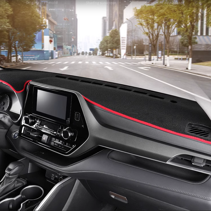 Red Dashboard Dash Mat Car DashMat Sun Cover Pad for Toyota RAV4 2019 ...