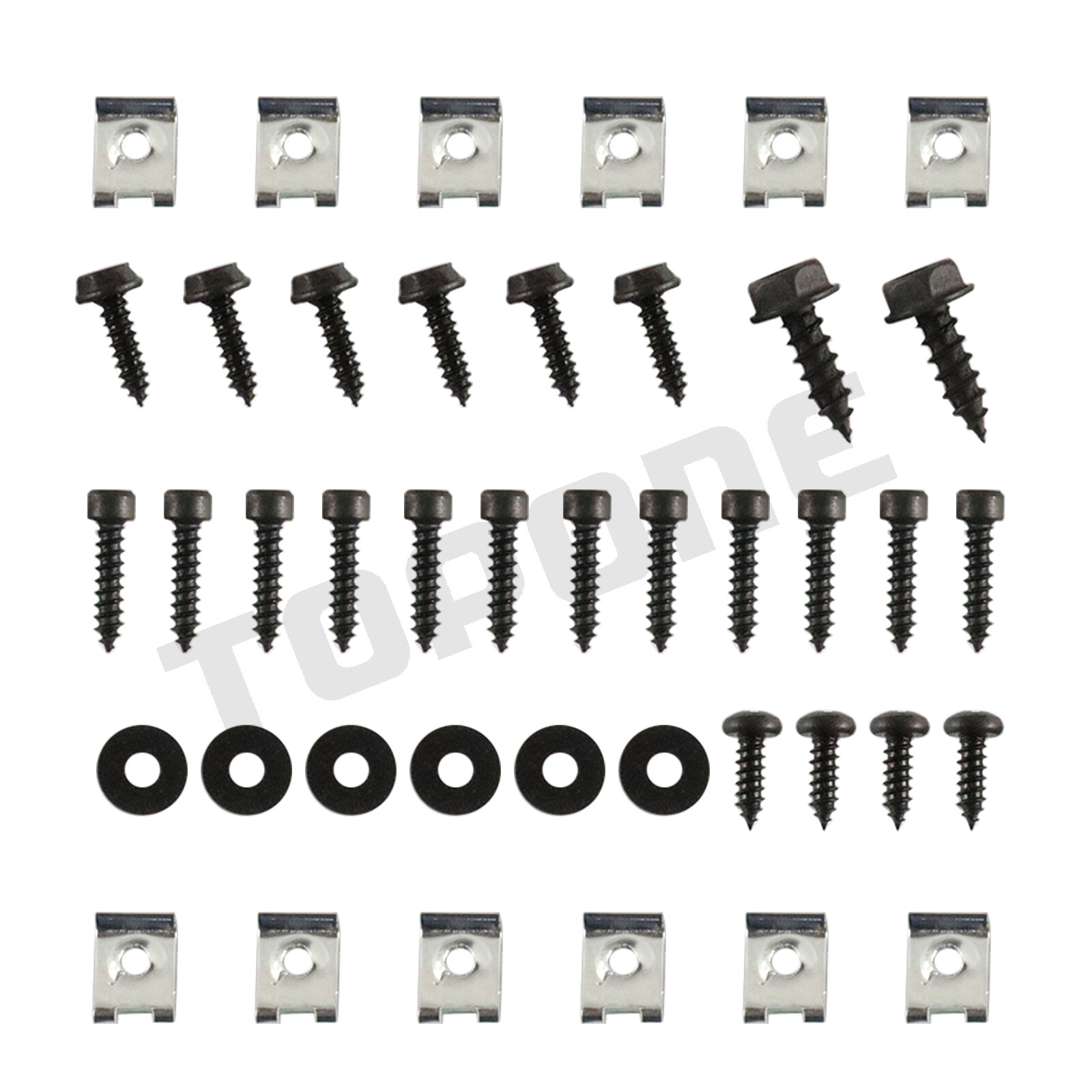 New Console Screws & Fastner Kit Correct Torx Head For 1982-1992 Camaro ...