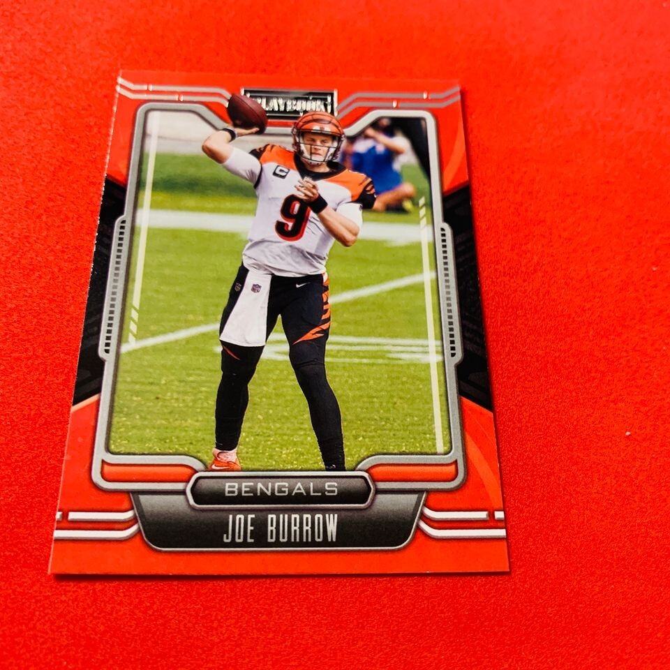 Joe Burrow .. Cincinnati Bengals .. 2021 Playbook Base Card 13 | eBay