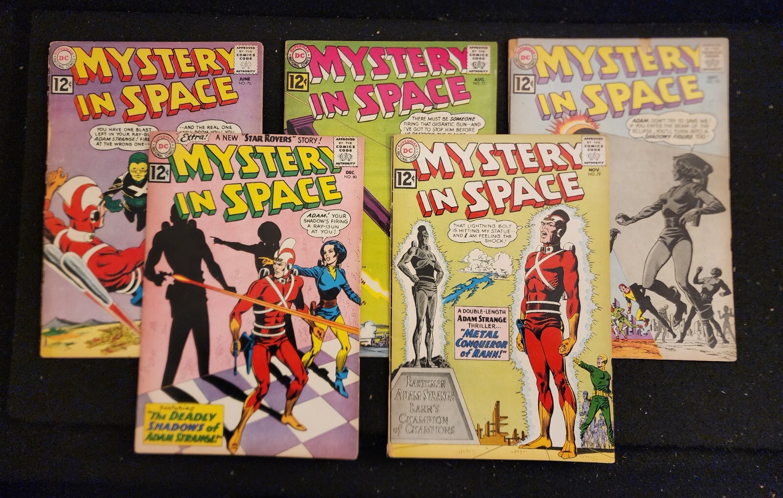 Mystery In Space 5 Issue Lot #76-80 (DC Comics 1962) VG+ (Average) | eBay