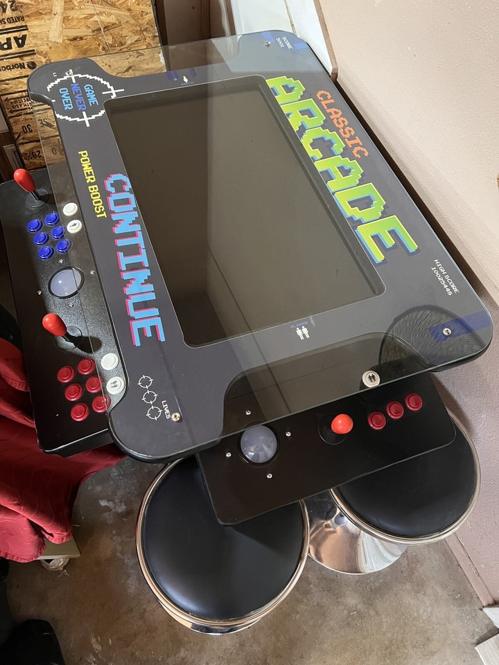 CREATIVE ARCADE 3-Sided TILT COCKTAIL ARCADE TABLE 🔥3500 GAMES ...