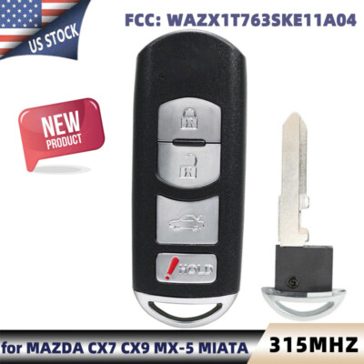 FOR MAZDA MX-5 MIATA SMART KEYLESS PROXIMITY REMOTE FOB ...