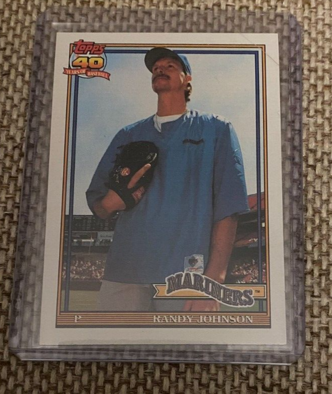 1991 Topps #225 Randy Johnson | eBay