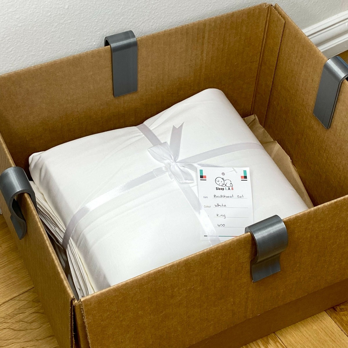 Cardboard Box Flap Holder