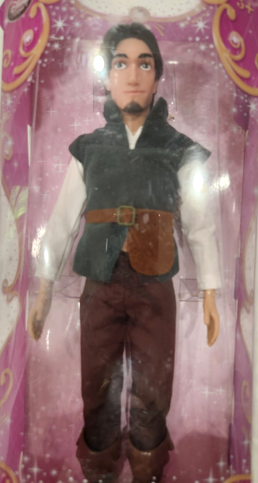 Disney Store Flynn Rider Doll Figure New Rare Sealed Tangled Classic ...