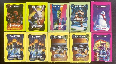 Goosebumps 1996 Parachute Press Perforated Card Lot of 10 | eBay