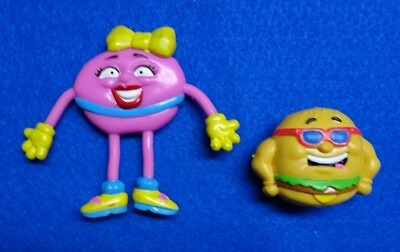 Vintage 1980's Jack in the box-Betty Burger bendy-Jumbo Jack finger ...