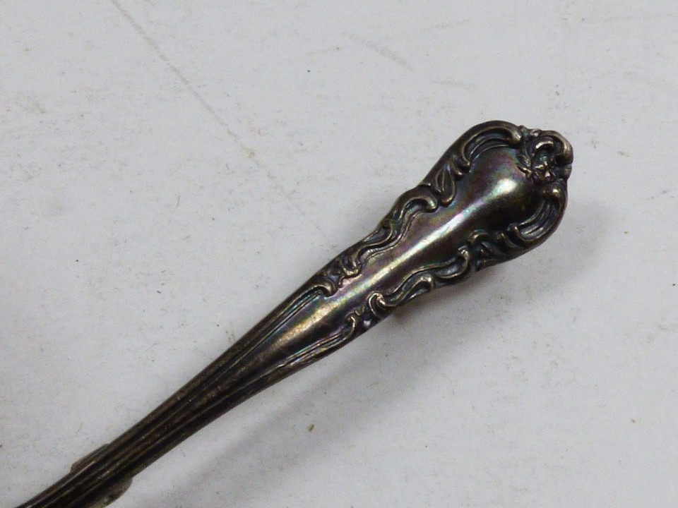 Vintage Easterling Sterling Silver 925 salt small Spoon Brooch Pin | eBay