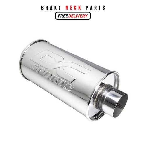 DC Sports for Universal Round Muffler 2.5" Inlet 3" Outlet for sale ...