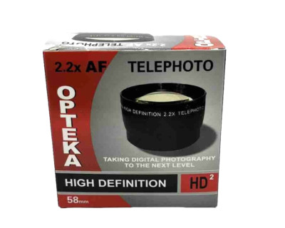 Opteka 2.2X AF - Telephoto HD2 Lens - 58mm Model OPT58T | eBay