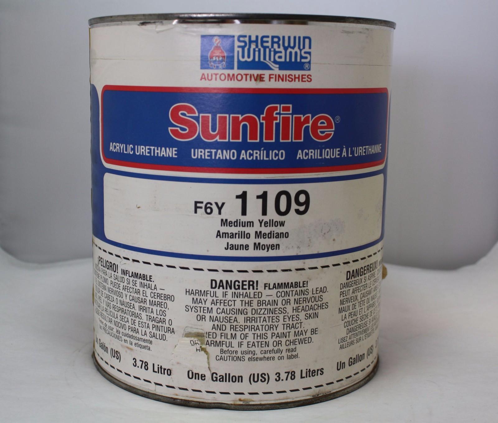 Sherwin Williams Sunfire Paint Mixing Toner F6Y1109 Medium Yellow ...