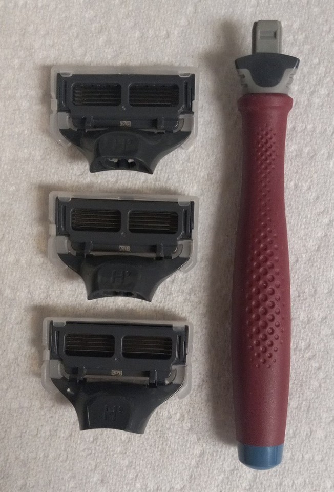 Harry’s Men’s Razor Handle & 3 ct Razor Blade Cartridges NO BOX | eBay