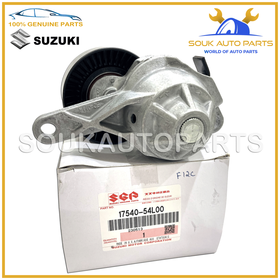 17540-54L00 Genuine Suzuki TENSIONER ASSY, GEN BELT 1754054L00 OEM | eBay