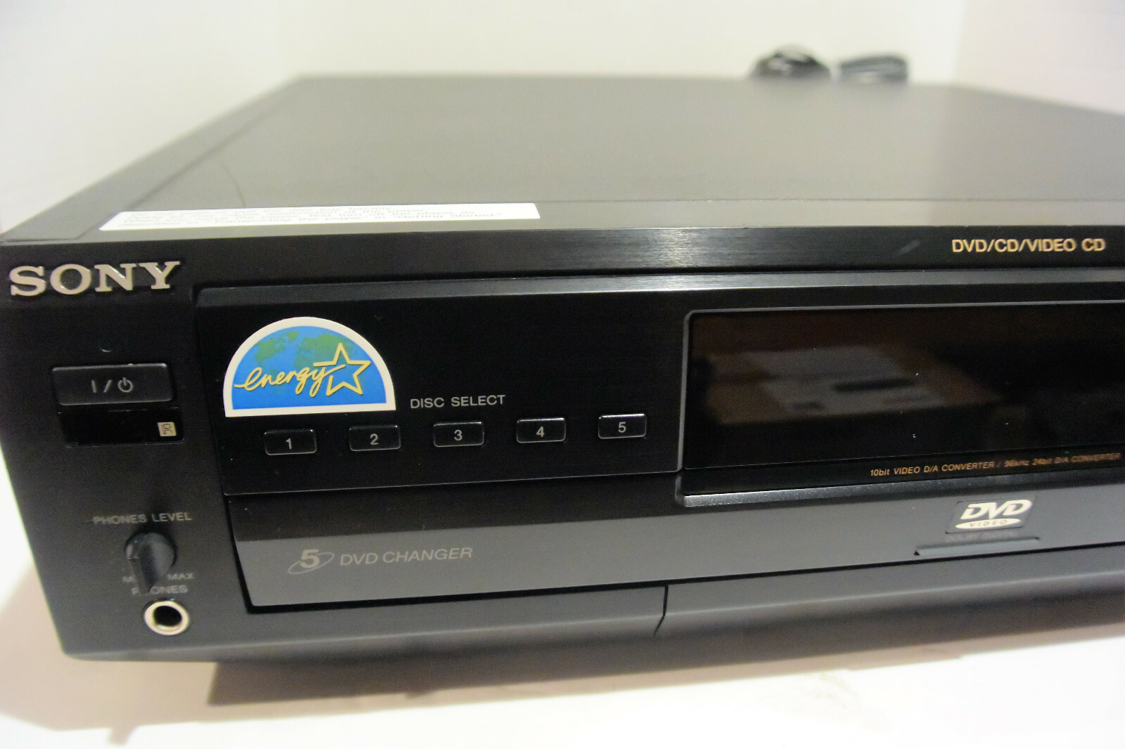 Sony DVP-C650D CD DVD Changer 5 Disc Player HiFi Stereo Dolby Digital ...