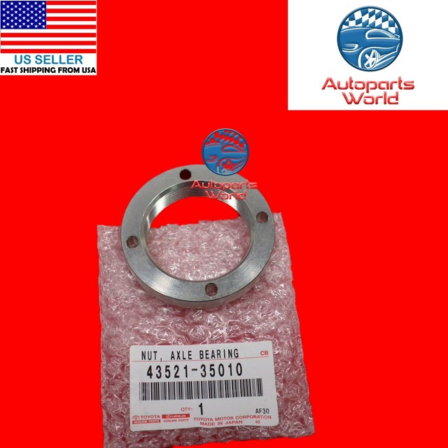 Toyota 4352135010 Genuine OEM Wheel Bearing Nut for sale online | eBay