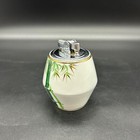Vtg Kutani Bamboo Porcelain Table Lighter with Hilton Columnar Insert ...