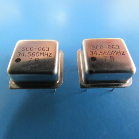 SUNNY SCO-063-34.560MHZ Qty of 25 per Lot CRYSTAL OSCILLATOR, CLOCK, 34 ...