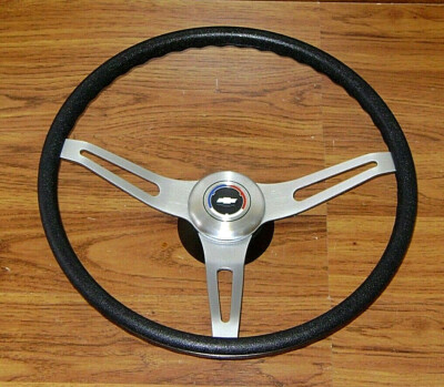 Comfort Grip Steering Wheel Kit Black Cushion 3spoke 67-8 Camaro ...