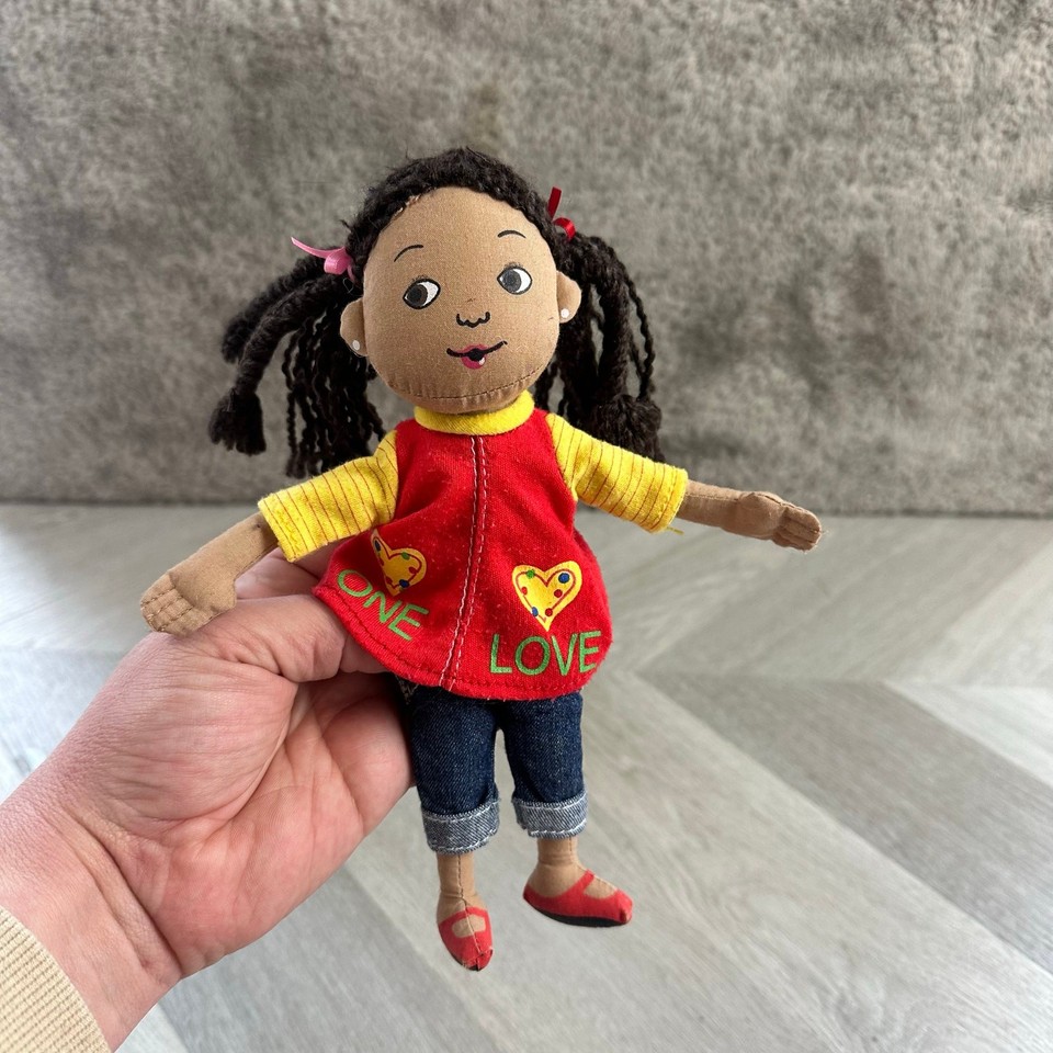 One Love Doll Soft Cloth Book Character Black African American | eBay