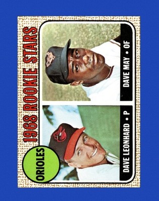 1968 Topps Set-Break # 56 Dave Leonhard NM-MT OR BETTER *GMCARDS* | eBay