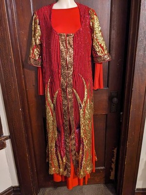 Persian Ghawazee Andalusian traditional dance overcoat | eBay