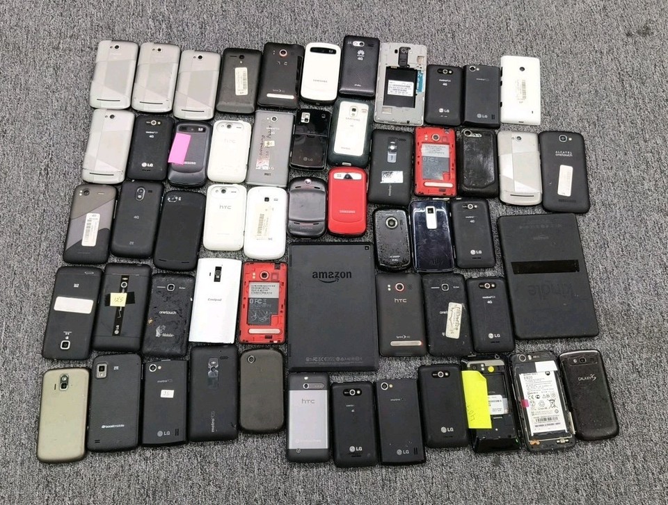 Lot 55 Mixed Old Android Phones for Parts/Repair or Salvage | eBay