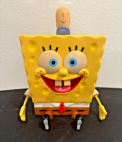 SpongeBob SquarePants Talking Cookie Jar Fun-damental 2003 - Works | eBay