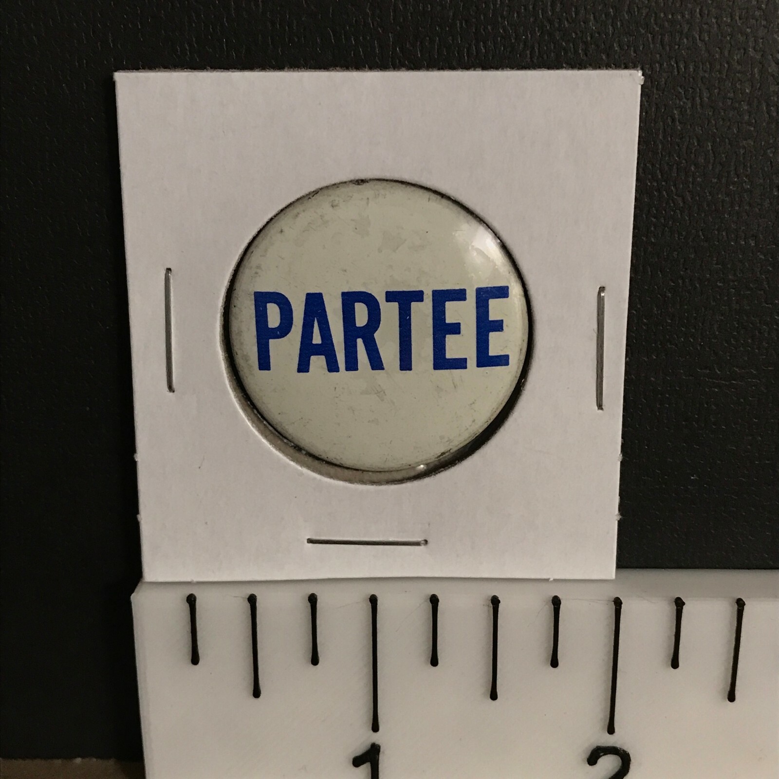 Cecil A. Partee, 1.125" Vintage Illinois Political Campaign Pin-Back ...