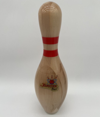 JUPITER BOWL Park City Utah Souvenir Solid Wood Bowling Pin Regulation ...