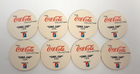 1993 COCA COLA COLLECTION “COKE CAP” MILK CAPS POGS Full Set of 8 | eBay