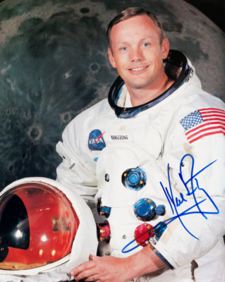 Neil Armstrong Autographed 8x10 Photo Signed Reprint Moon Landing Space ...
